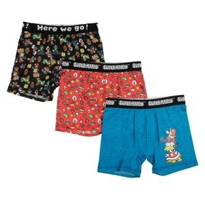 Nintendo | Accessories | Nintendo Super Mario Bros Boys Boxer Briefs ...